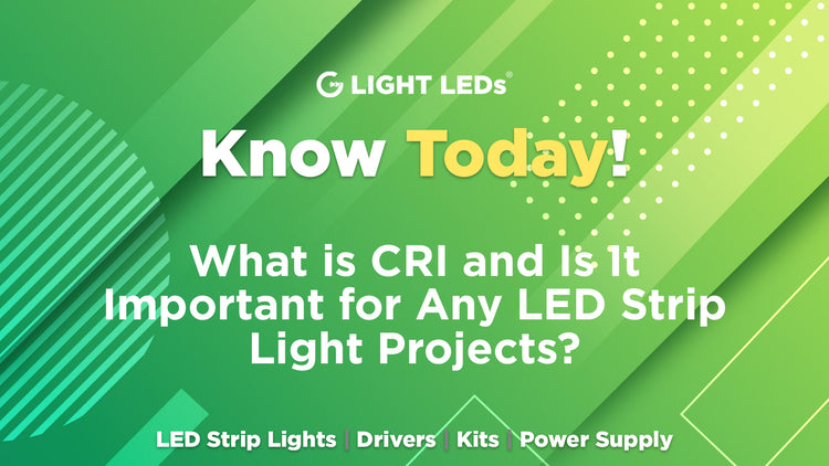 What is CRI and Is It Important for Any LED Strip Light Projects? – G ...