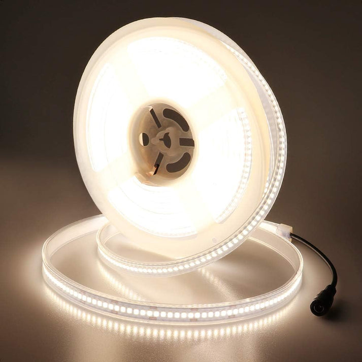 24V G-Ultra Bright SMD 2835 LED Strip - Single Color 10ft IP30 & IP67 ...