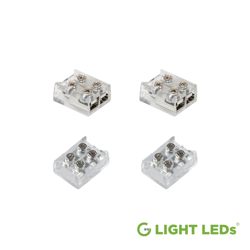 8mm Transparent Terminal Block Connectors – G Light LEDs